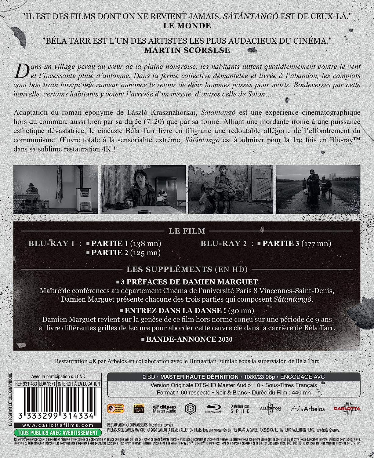 Sátántangó Blu-ray (Digipack) - Bluecats