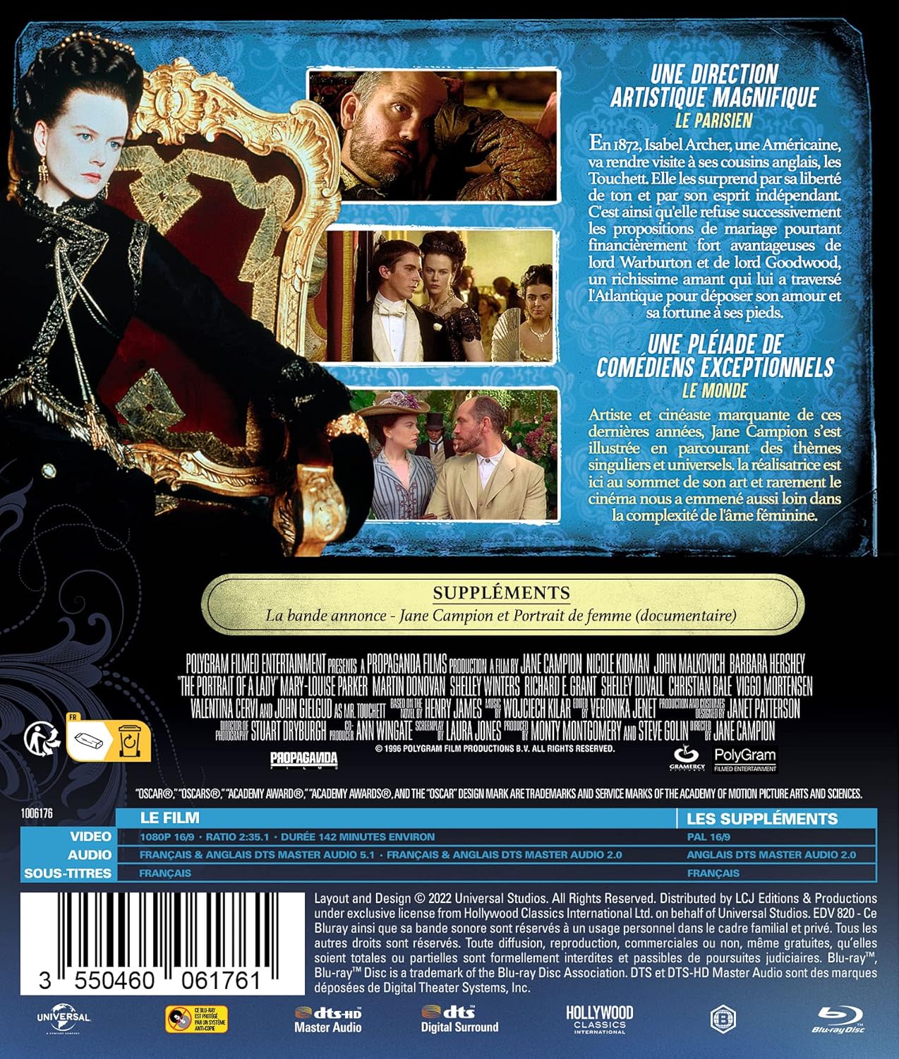 Portrait de Femme Blu-ray (Amaray) - Bluecats